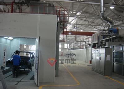 China Auto Body Painting Line Robot Automatic Solvent Paint Production Line Custom Size for sale