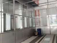 China Custom Industrial Painting Production Line with Sandblasting Room, Bake Booth & Water Curtain - 8-Hour Capacity Design for sale