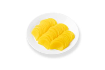 China Yellow Spicy Takuan Pickled Food Danmuji Extra Crunchy Radish For Kimbap / Bento for sale
