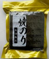 China Full Sheet Roasted Sushi Nori 100pcs/Bag Bulk Yaki Laver For Sushi Rolls & Kimbap for sale