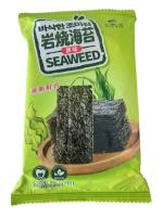 China Crispy Roasted Seaweed Snack Healthy Single Serve 4.6g Packs Korean Seasoned Gim for sale