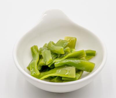 China Seasoned Dried Stem Lettuce Strips Yamakurage Gong Cai Ready To Eat Vegetable Side Dish for sale