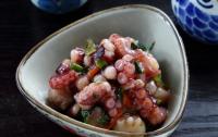 China Pre Cooked Japanese Seasoned Food Wasabi Octopus Ready To Eat Appetizer for sale