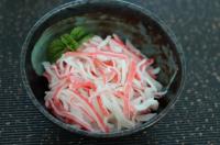 China Fine Fiber Ready To Use Surimi Food Shredded Crab Meat Frozen Krab Floss For Salad for sale