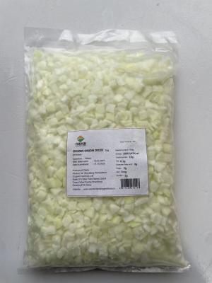 China 10x10mm IQF Diced Onion Frozen Ready to Use Flavor Base Bulk Vegetable for sale