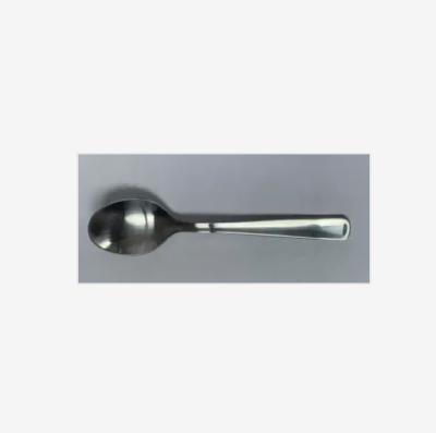 China Food Grade 304 Stainless Steel Tableware High Volume Small Spoon Bulk Coffee Dessert Utensil for sale