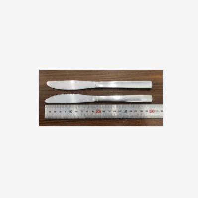 China Food Grade 304 Stainless Steel Tableware Low MOQ Small Knife Bulk Serrated Table Utensil for sale