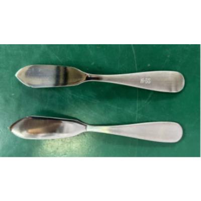 China Food Grade 304 Butter Knife Bulk Stainless Steel Tableware Commercial High Volume Spreader for sale