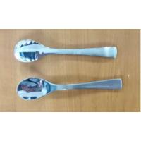 China Food Grade 304 Low MOQ Stainless Steel Coffee Spoon Bulk Commercial Mini Dessert Utensil for sale
