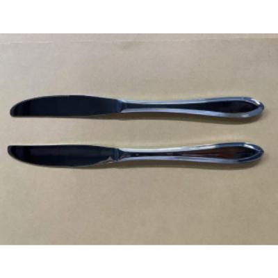 China Food Grade 304 MC Heavy Duty Stainless Steel Dinner Knife Commercial Steak Cutter for sale
