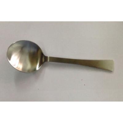 China Food Grade 304 Stainless Steel Pilaf Spoon Commercial Bulk Dinner Utensil for sale