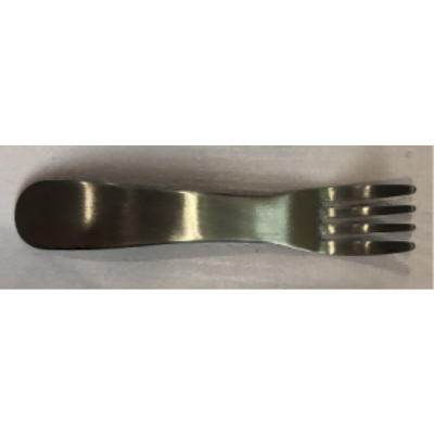 China Food Grade 304 Safe Kids Stainless Steel Fork Bulk Mini Toddler Feeding Utensil for sale