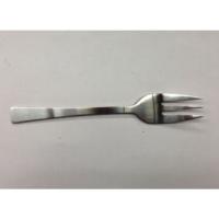China Food Grade 304 Durable Heavy Stainless Steel Flatware Dessert Fork Bulk Cake Appetizer Utensil for sale