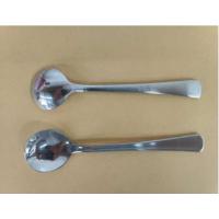 China Commercial Grade 304 Soup Spoon Set Round Head Standard Size Tableware For Dining Catering Kitchen Accessories Bulk for sale