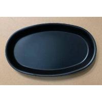 China Lightweight 2.0mm Composite Iron-Aluminium Steak Plate, Water-Based Small Platter, Low MOQ Catering Cooking Baking Tools Kitchen Accessories Bulk for sale