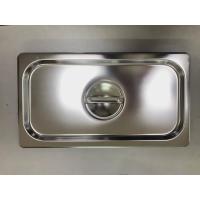 China Food Grade 304 Low MOQ 20 Cases FOOD PAN 1/3 Lid, Commercial COOKING BAKING TOOLS & Sealing Cover for sale