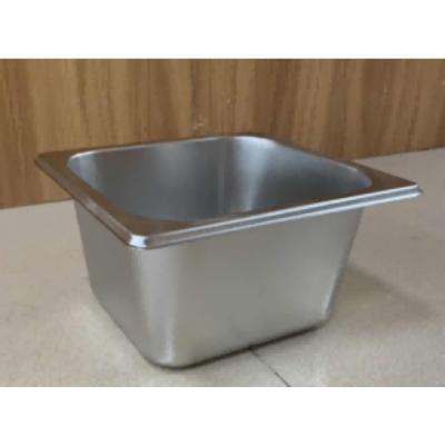 China Food Grade 304 Low Moq Food Pan 1/6-100 100mm Deep Commercial Cooking Baking Tools Container for sale