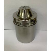 China Commercial Stainless Steel Salt Shaker Tabletop Cooking Baking Tools Spice Pepper Dispenser for sale