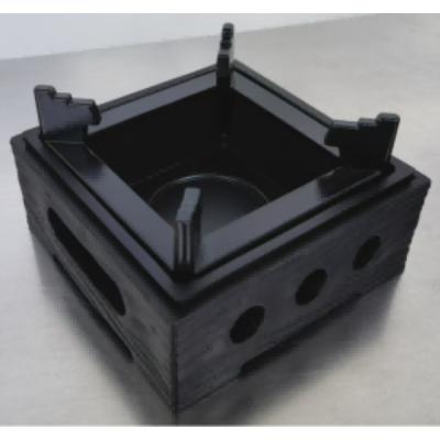 China Portable Solid Fuel Stove Mini Cooking Baking Tools Camping Buffet Warmer for sale