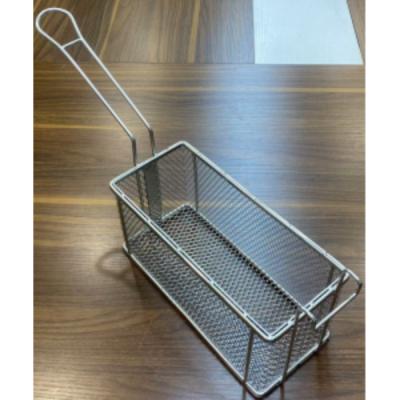 China Commercial FRYING BASKET, Heavy Duty COOKING BAKING TOOLS Long Handle Straine for sale