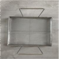 China High MOQ STAINLESS WASTE NET ①, Commercial COOKING BAKING TOOLS Rectangular Fryer Filter for sale