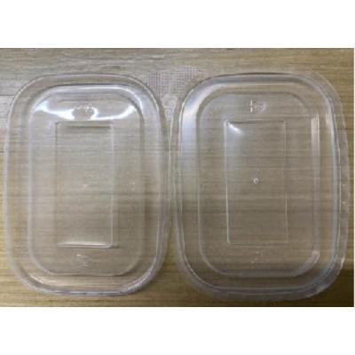 China 650ml & 750ml Fit PP Disposable Food Packaging Kraft Paper Box Lid, Transparent Bulk for sale