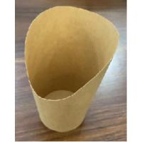 China Small Kraft Food Cup Disposable Food Packaging Fries/Nuggets Takeaway Paper Container, High 20GP for sale
