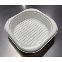China PP Large20 *20 cm Disposable Food Packaging Square Single Compartment Takeout Box, Low MOQ for sale