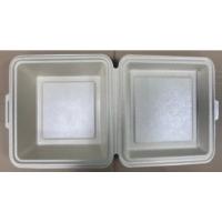 China Pulp Eco-Friendly Disposable Food Packaging 452 * 213 * 55.3 mm Dual-Section Long Tray, High Value for sale