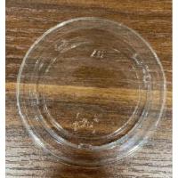China PS High Clarity / Bio Disposable Food Packaging Universal Clear Dessert/Portion Cup Lid, Low MOQ for sale
