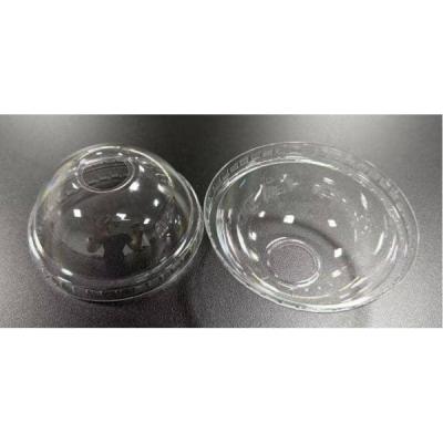 China PS High Dome/Vented  Disposable Food Packaging $\Phi 95$mm Clear Plastic Tall Lid, High 20GP for sale