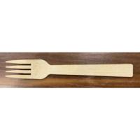 China Eco Bamboo/Compostable Disposable Catering Supplies RSTO Natural Wood Fork, Premium Cutlery for sale