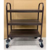 China 3-Tier Iron WAGON CART, Service Carts & Wagons 710x360x900mm for sale