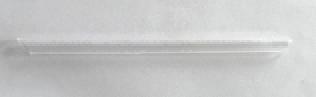 China Boba 12x210mm Naked Plastic Straw, Disposable Catering Supplies Sharp Tip for sale