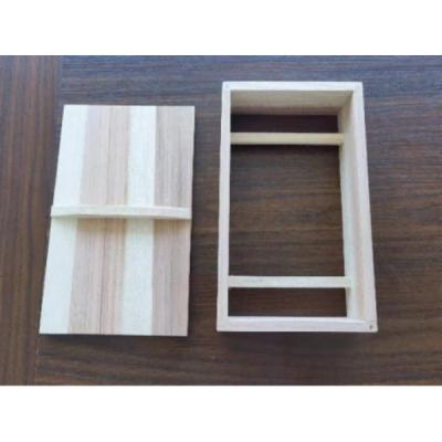 China Large Square Bamboo Steamer Body, Bamboo Wood Steamers Commercial Use for sale