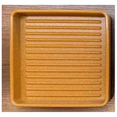 China Durable ABS Meat Dish, Red Tableware Accessories for BBQ & Hotpot for sale
