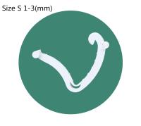 China Economical Single Polymer Ligating Clips Endoscopic Surgery Clip NLC-OS for sale