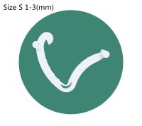 China Economical Single Polymer Ligating Clips Endoscopic Surgery Clip NLC-OS for sale