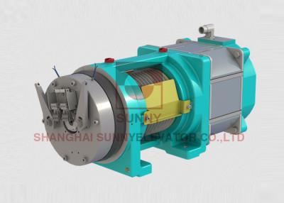 China Synchronous Lift Gearless Traction Machine IP23 Degree Protection for sale