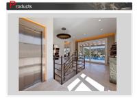 China Low Noise Stainless Steel 304 Home Lift with 250-400kg Load for Villas and Residential Use for sale