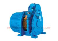 China 3 Phase 400V T Guide Elevator Gearless Traction Machine Permanent Magnet for sale