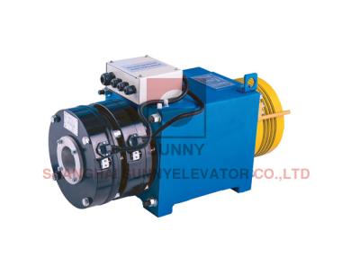 China 210 Pitch AC Elevator Gearless Traction Machine VVVF Control Lift Parts for sale