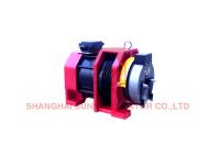 China 320mm Gearless Traction Machine With Sheave Elevator Lift Parts for sale