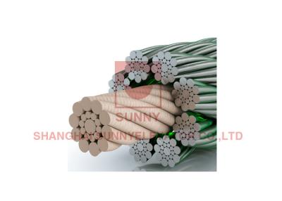 China Fiber Core Gustav Elevator Wire Rope For Softer Traction Sheaves for sale