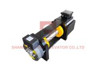China 450kg Lift Gearless Traction Machine 0.4m/S Elevator Motor for sale