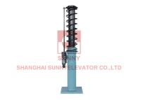 China 210mm Stroke Lift Hydraulic Buffer For Passenger Elevator Safety System Parts for sale