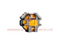 China 480mm Traction Wheel Dia Giant Gearless Motor For Elevator Parts for sale