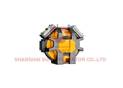 China 480mm Traction Wheel Dia Giant Gearless Motor For Elevator Parts for sale