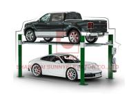China Tube Column Type 4 Post Car Parking Lift With High Lifting Capacity 4 / 5 Tons for sale