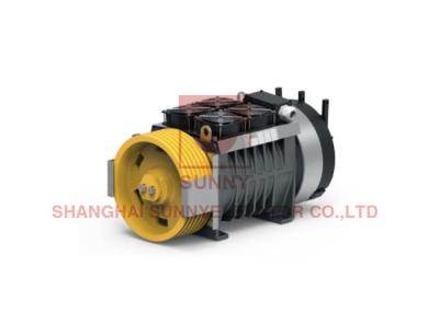 China 0.63 - 2.5m/S Speed Elevator Gearless Traction Machine For Elevator Parts for sale